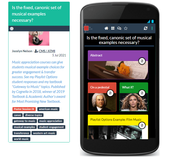 More than an ePoster – A gateway to music! – Kubify ePosters